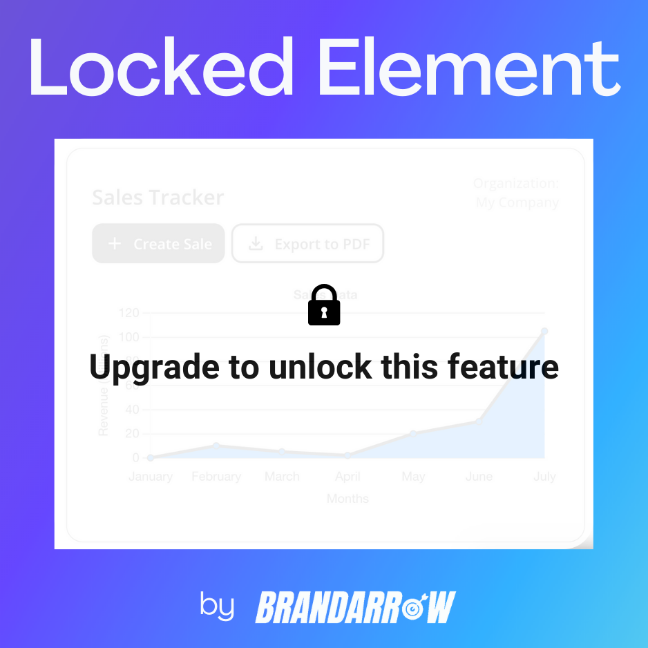 Lock Element, Paywall, Upsell Plugin | Bubble